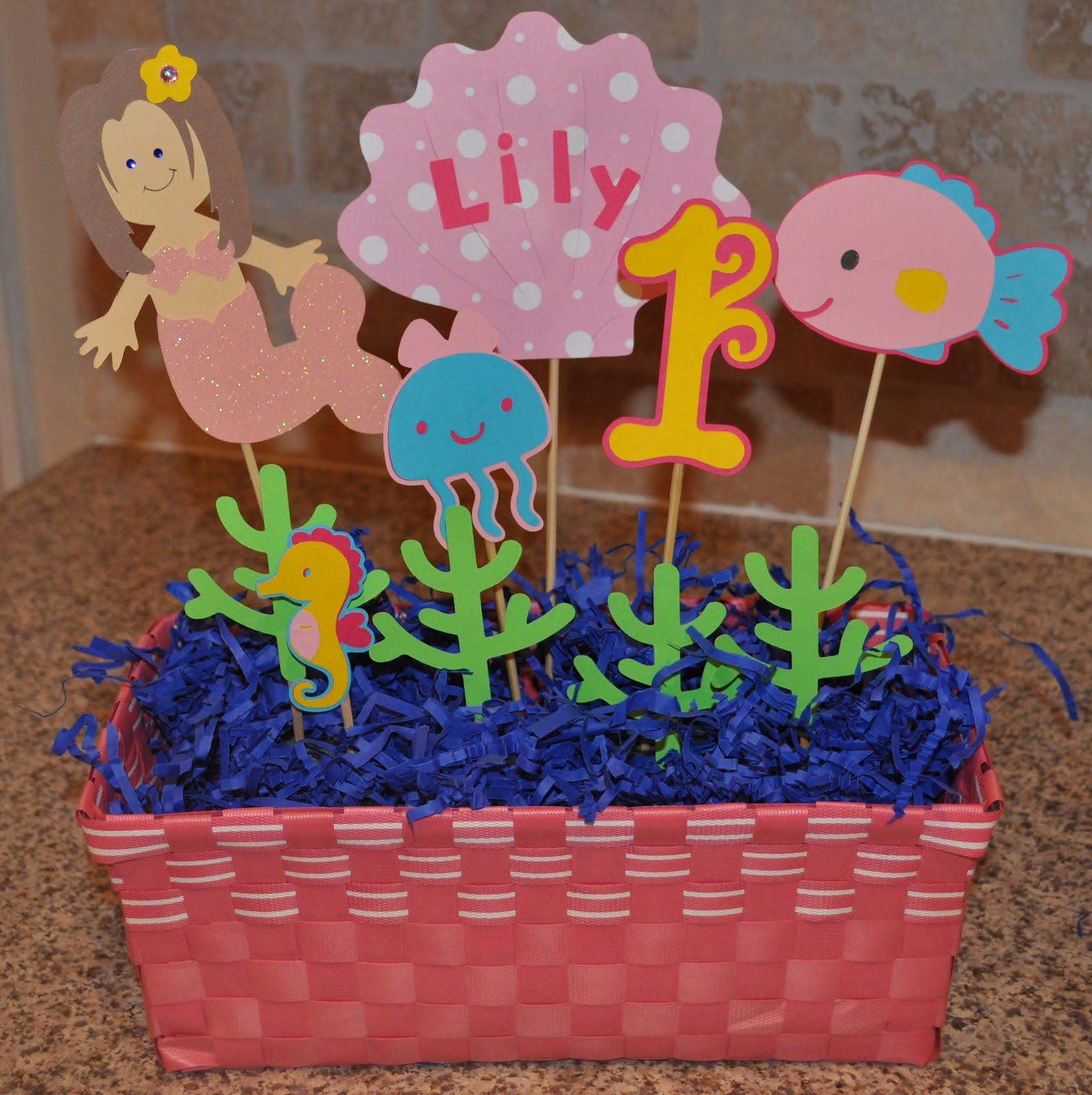 R + R Creations: Under the sea centerpiece!