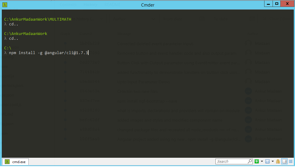 Ankur Madaan: Create Angular Application using Angular CLI