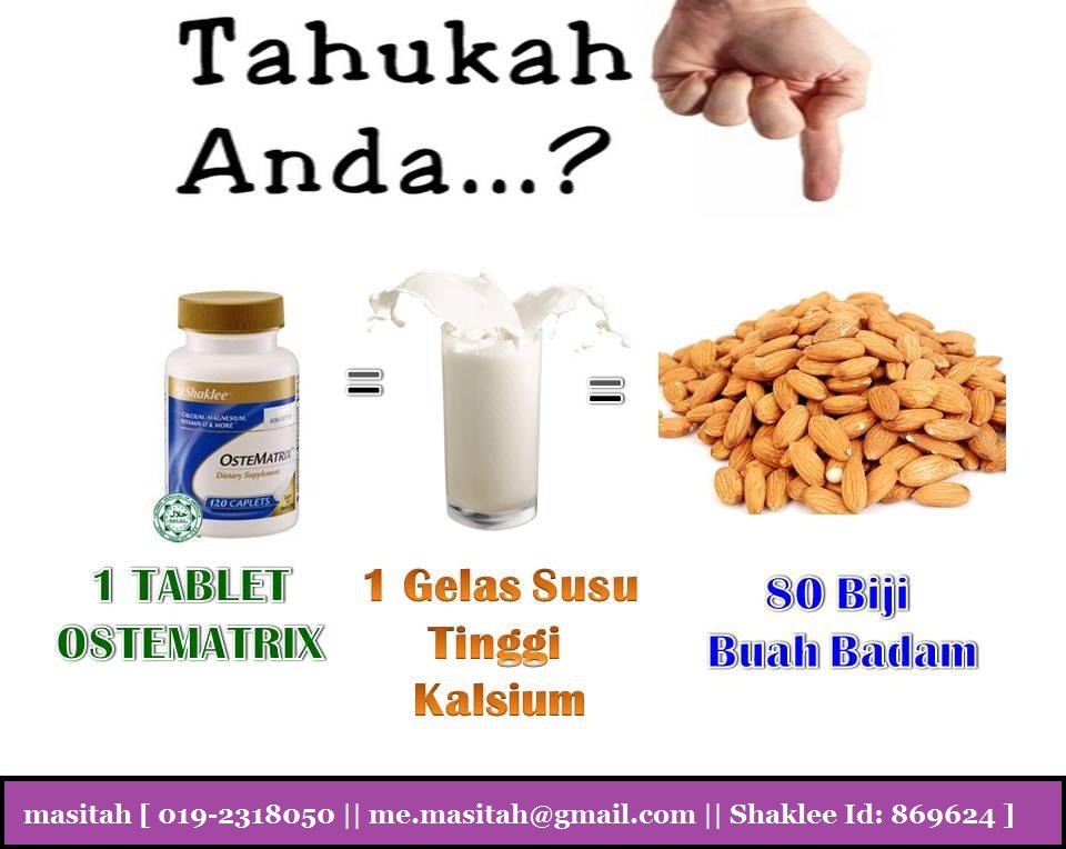 Pentingnya Kalsium kepada Tubuh | Be Healthy Be You