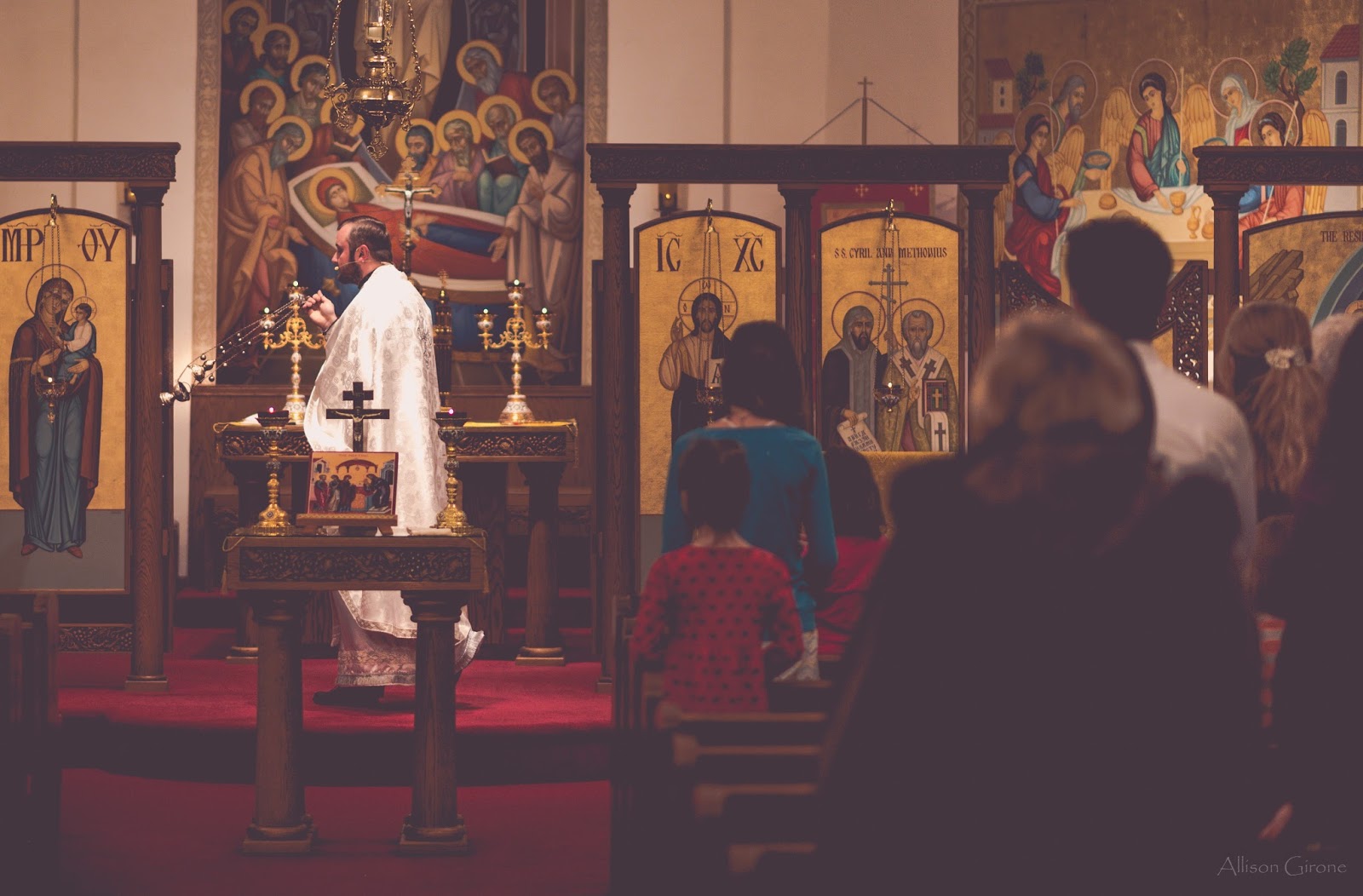 Byzantine Divine Liturgy - 16 Images & Video from St. Mary's, Weirton ...