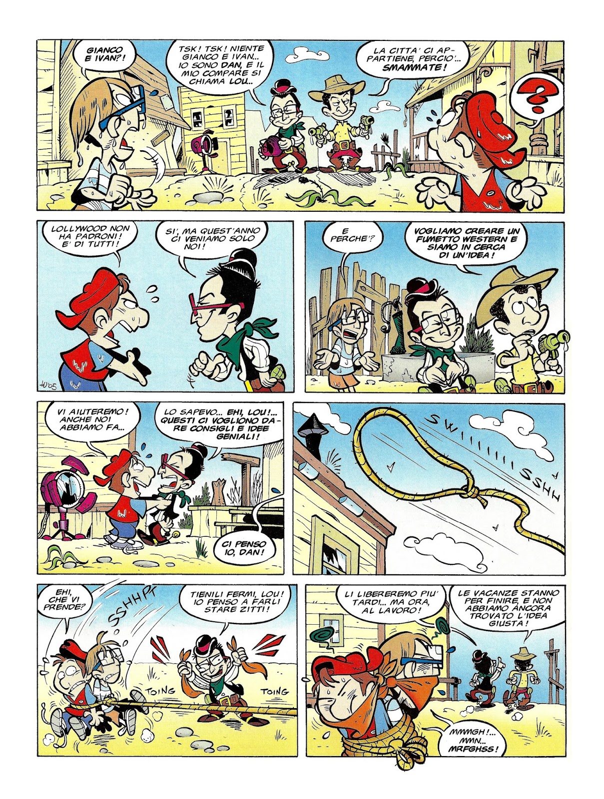 Daniele Mocci: Daniele Mocci e Luca Usai... autori o personaggi dei ...