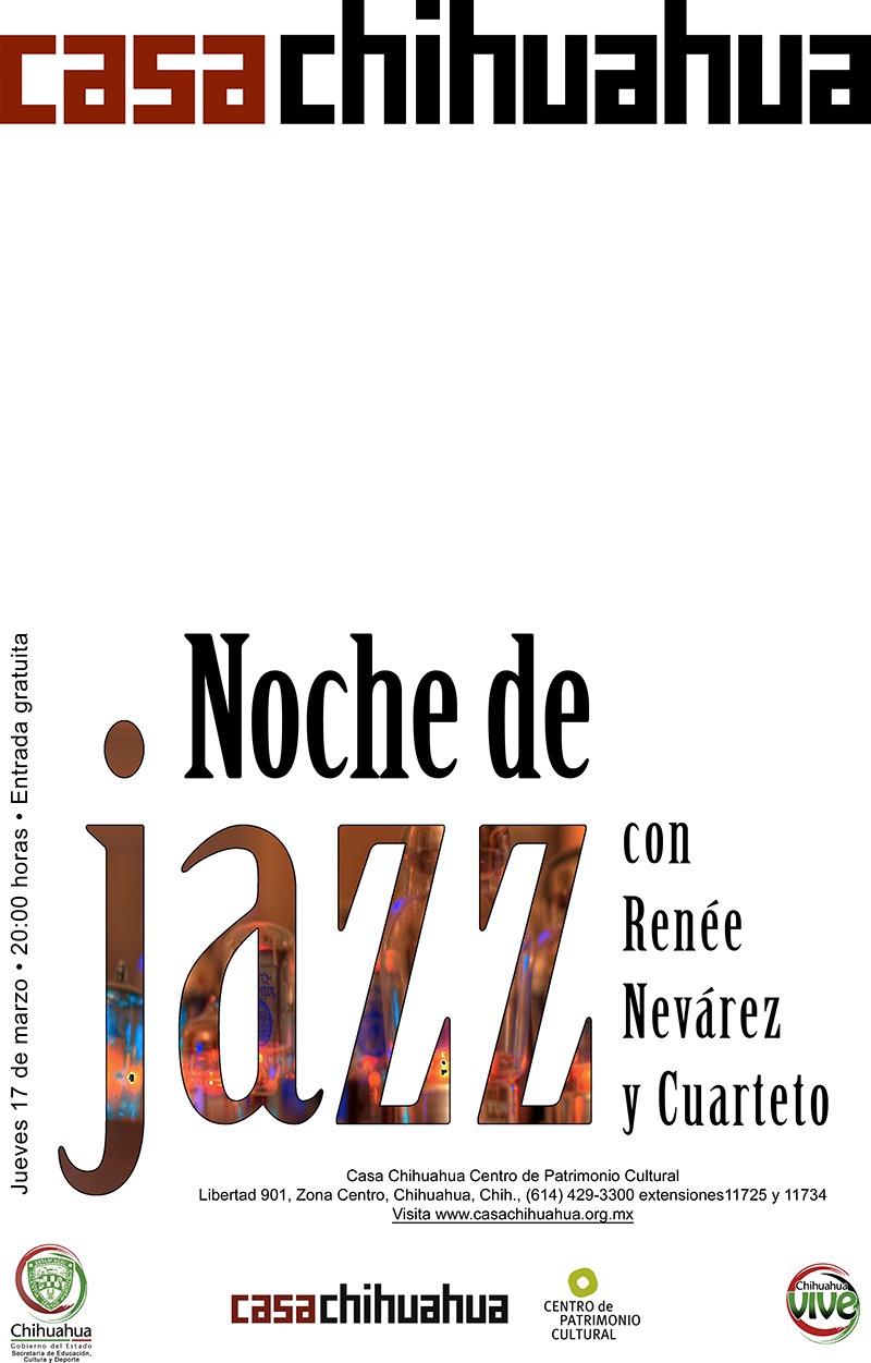 Tramoyam3: Renée Nevárez y Cuarteto / presentan una "Noche de Jazz" en ...