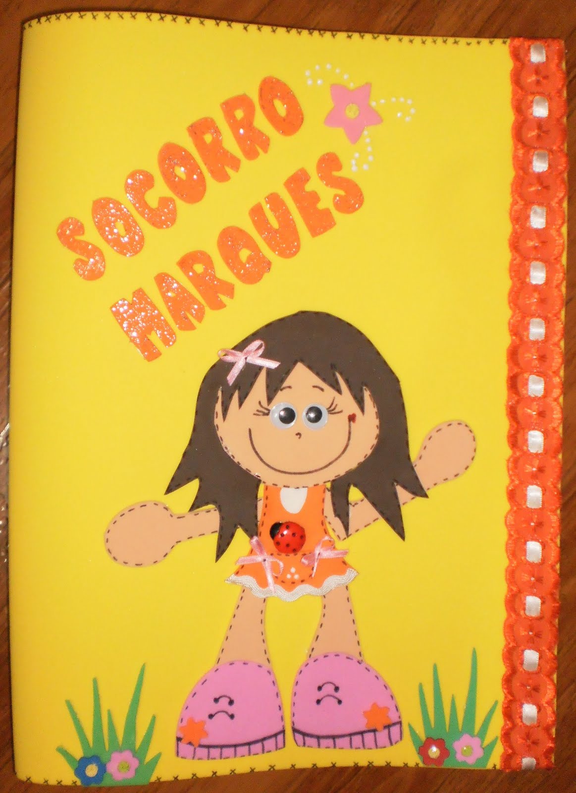 Trocando idéias: Capas para Portfólio em E.V.A