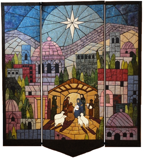 elsie quilts: Christmas Nativity Quilt Pattern