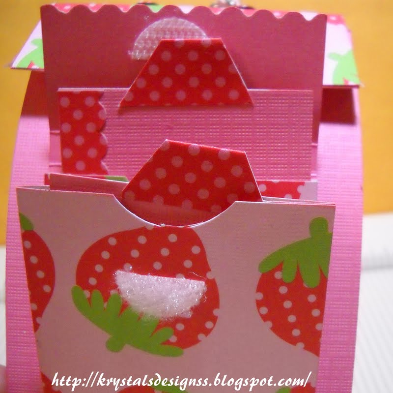 Krystal's Designs: Mini Album Backpack - Miriam B