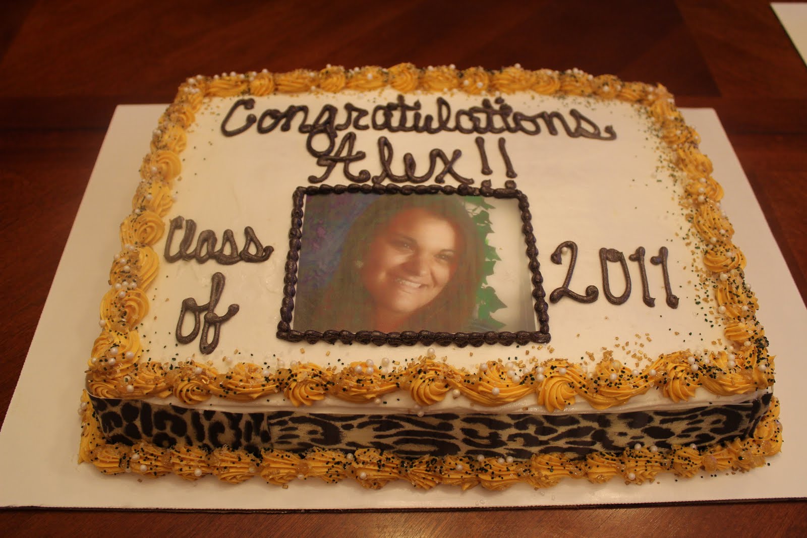 Pure Contentment: Leopard Print Cakes