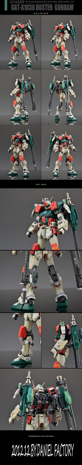 MG 1/100 GAT-X103 Buster Gundam. [Resin Conversion Kit]