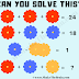 Maths Flowers Picture Equations Brain Teaser