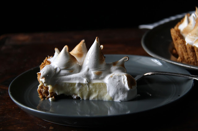 salted sugared spiced™: Graham Cracker Custard Pie
