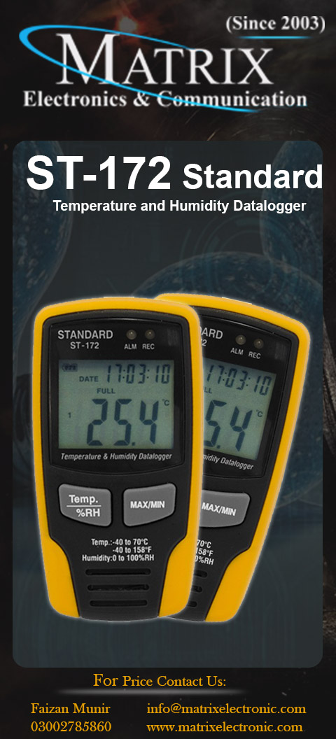 ST-172 Humidity Datalogger In Pakistan