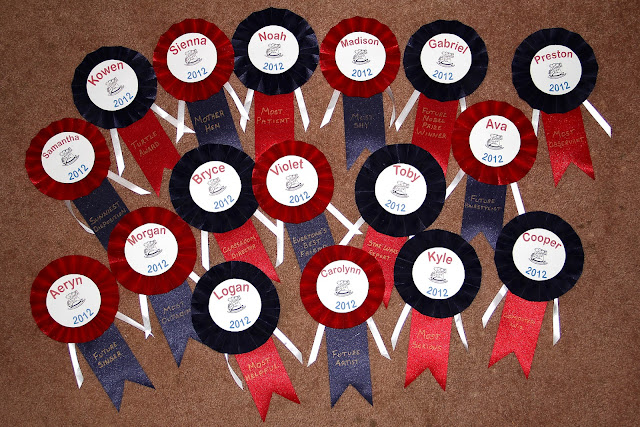 Gummy Bears and Pony Tails: Award Ribbons