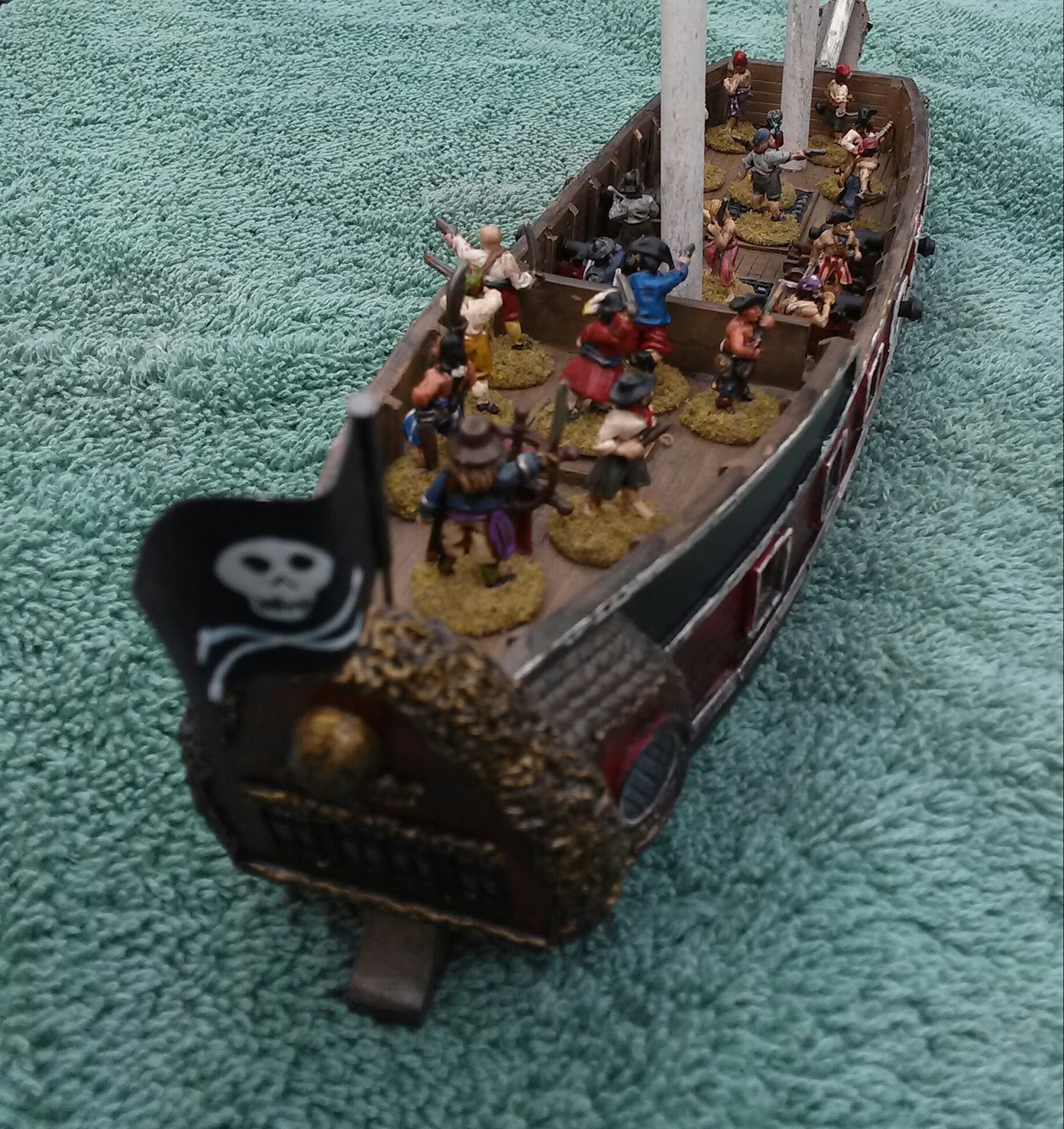 JB's Blog of Ages: Pirate Brigantine Ship... from Blue Moon Miniatures ...