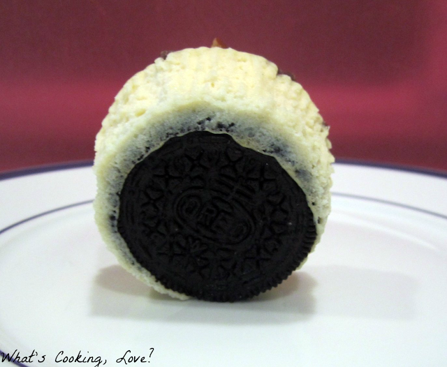 fruit dip: Individual Oreo Turtle Cheesecakes