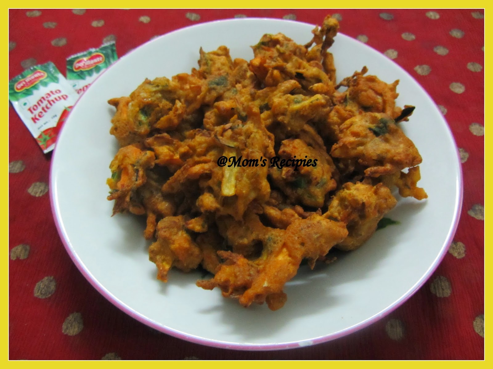Mom's Recipies: Mix Vegetable Pakoras / Vegetable Pakoras / Mixed ...