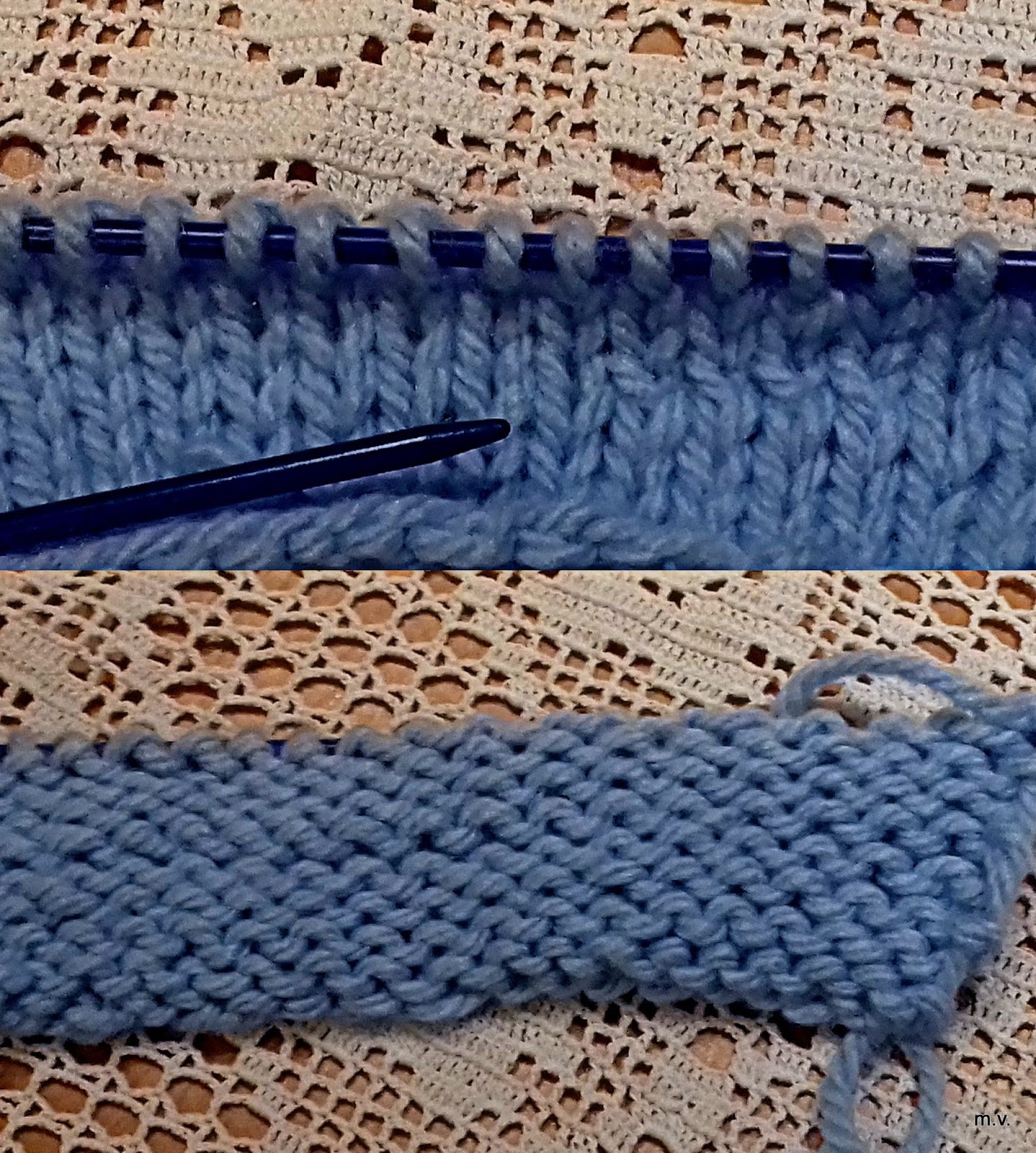 Creations By SerenaPaliria: Knitting: Elastic Cast_On Technique: Double ...