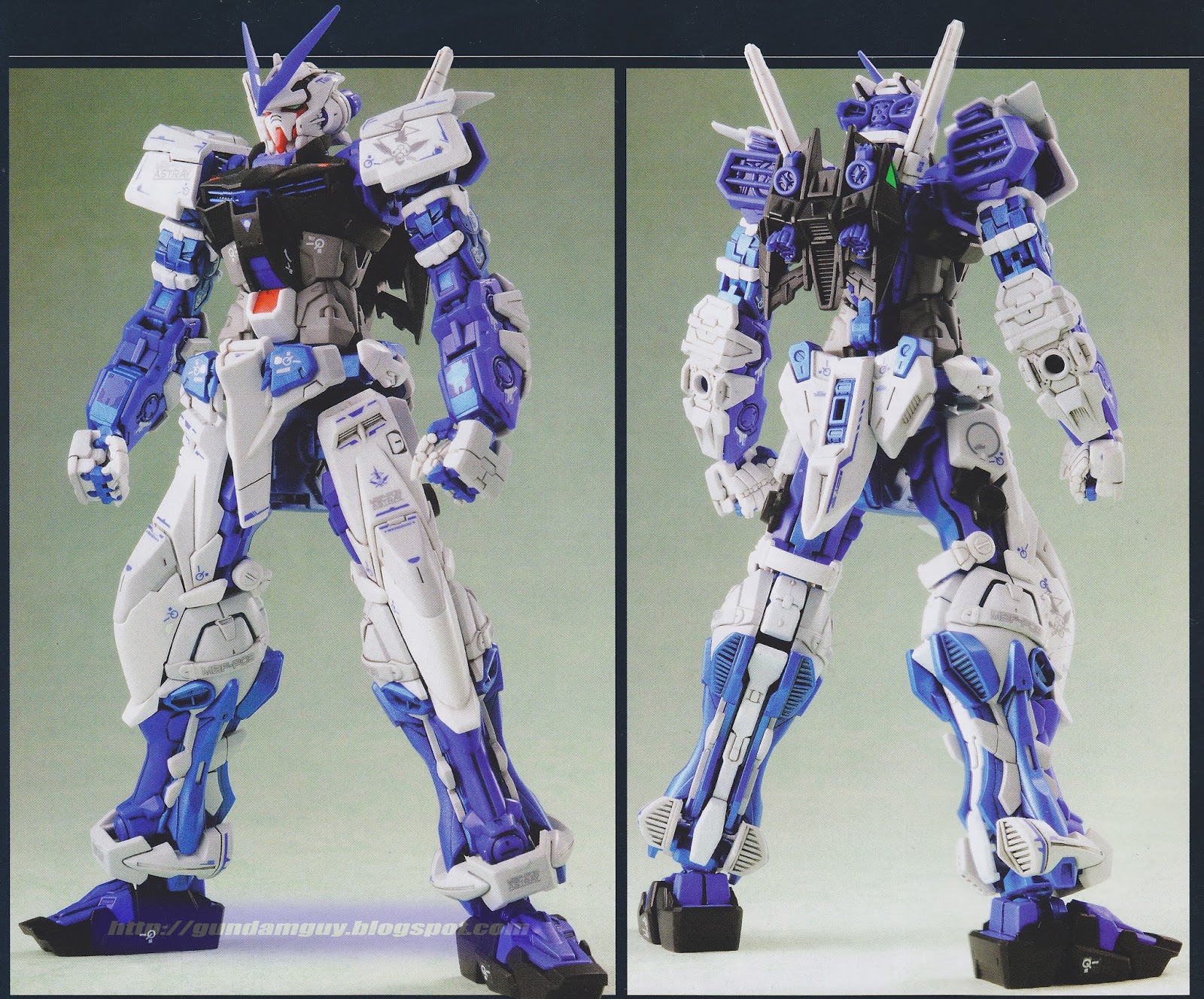 GUNDAM GUY: P-Bandai Exclusive: RG 1/144 Gundam Astray Blue Frame ...
