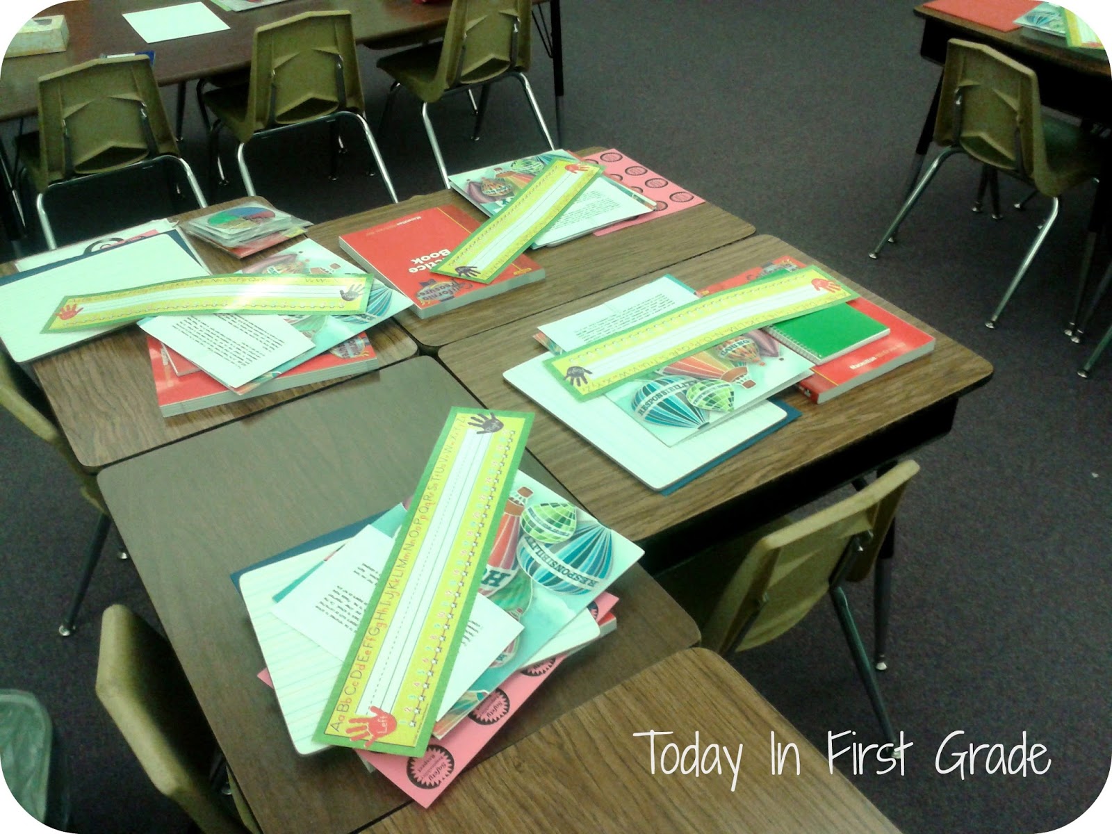 Today In First Grade: Teacher Week: Classroom Digs!