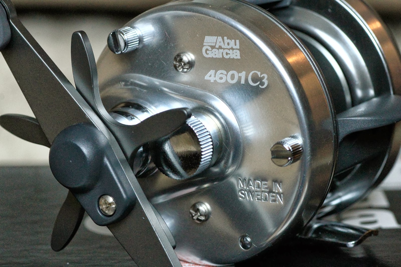 Lutfiali Fishing: A NEW ADDITION - ABU GARCIA C3 4601 ROUND BAITCASTER REEL