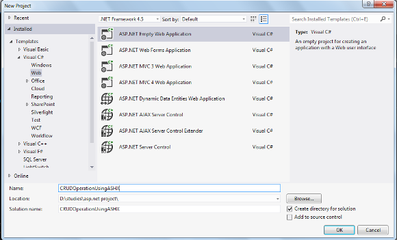 Rohit Kesharwani Crud Operation Using Jquery And Handler Ashx In Aspnet