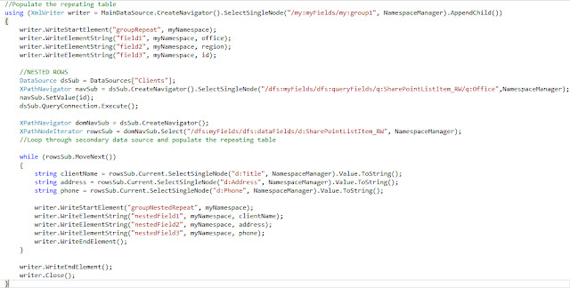 SteveMann's Path: InfoPath 2007/2010/2013: Dynamically Populate a ...