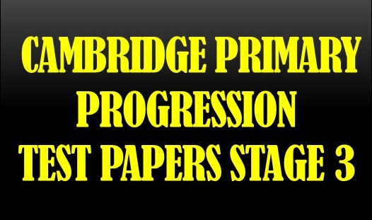 Cambridge Primary Progression Tests Past Papers Stage 3 ~ Educating ...