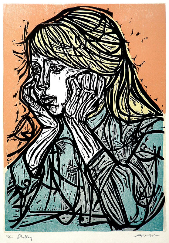 ART & ARTISTS: Irving Amen – woodcuts