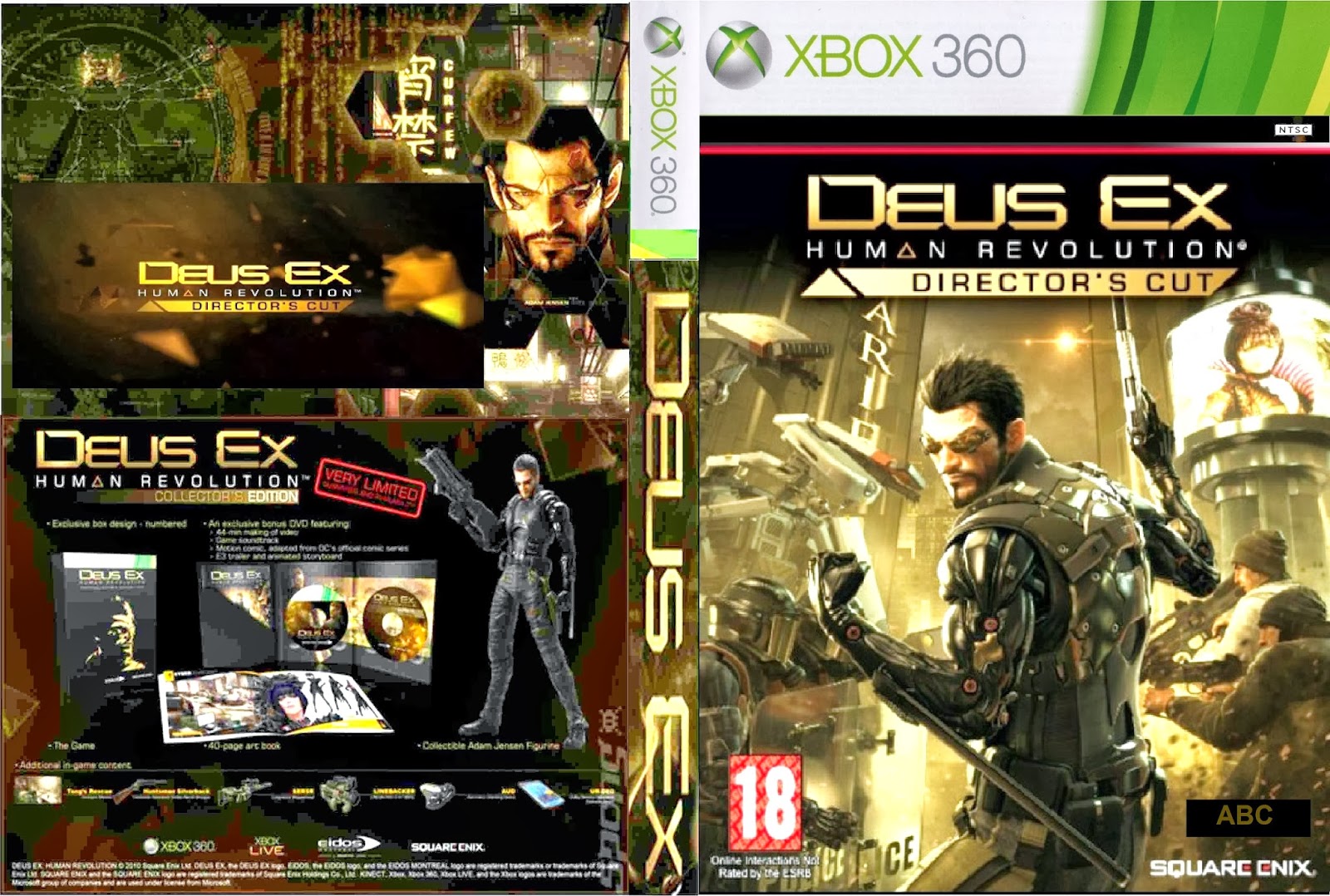 Mais Capas: Deus Ex - Human Revolution - Director's Cut
