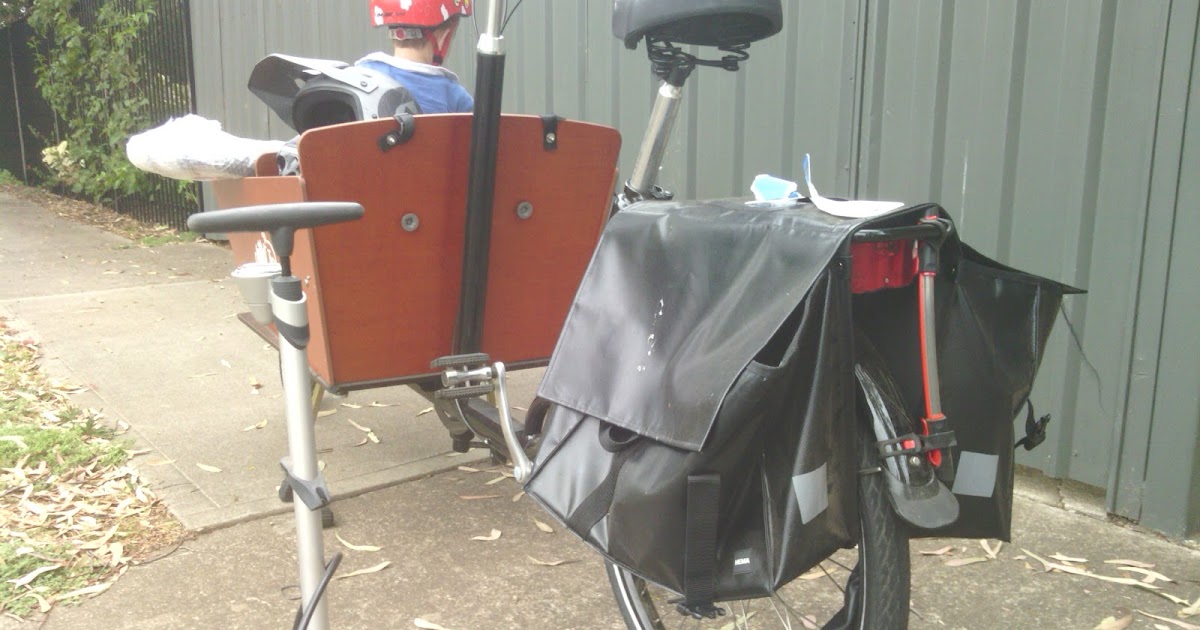 Accounts Of An Adelaide Bakfiets Rider First Flat Tyre