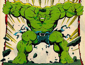 the beauty of male muscle: Hulk muscle