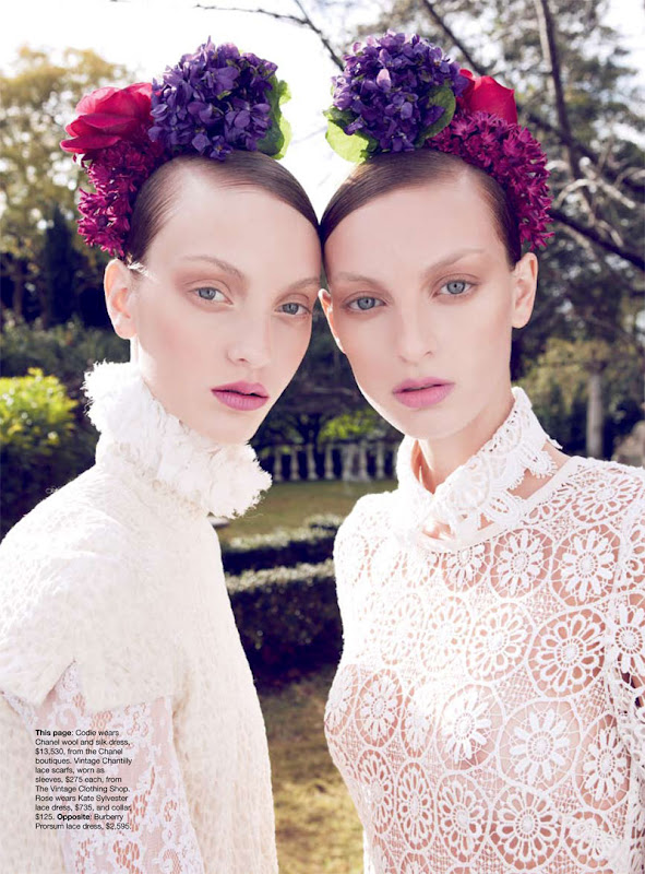 nicole bentley vogue autralia outubro 2011 | Daniela Burity
