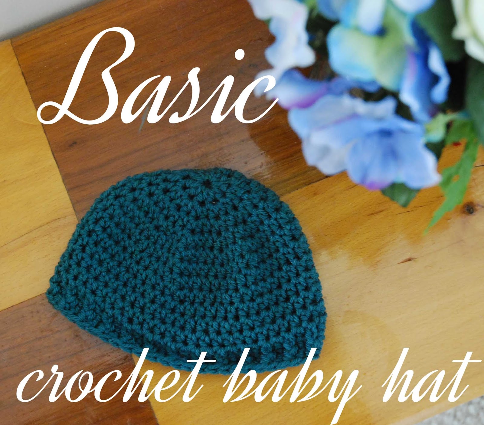 Kitty Adventures: Basic Baby Hat Crochet Tutorial