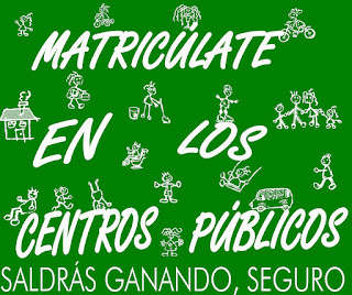MATRICÚLATE EN LA ESCUELA PÚBLICA: Logos de la Escuela Pública