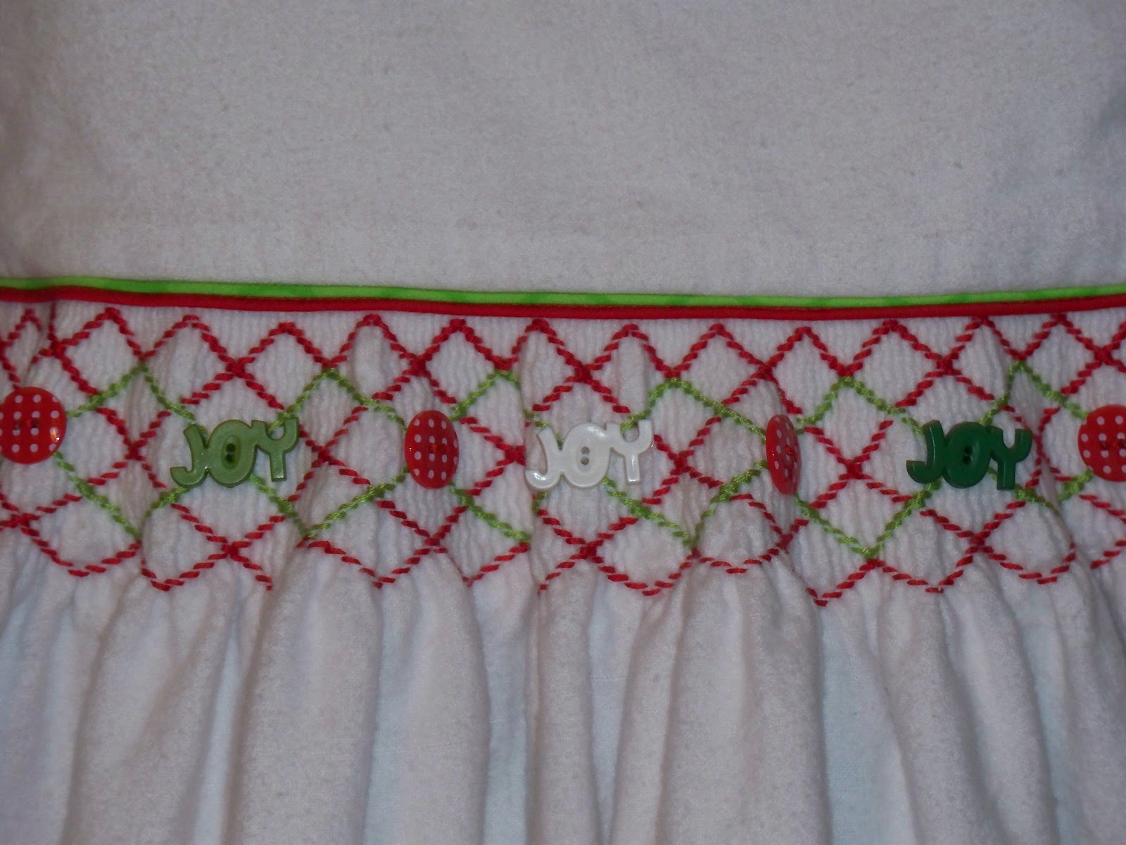 Jan's Smocking Blog: Holly