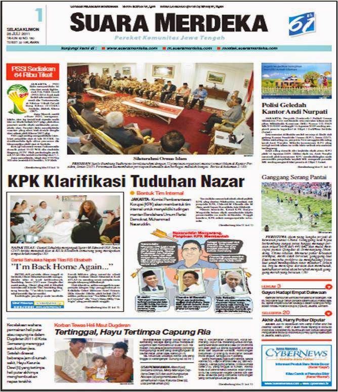 Kantor Redaksi SUARA MERDEKA | alamat redaksi