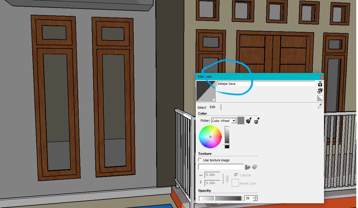 Cara Membuat Material Kaca Simple Pada Vray SketchUp | ILMU GARIS
