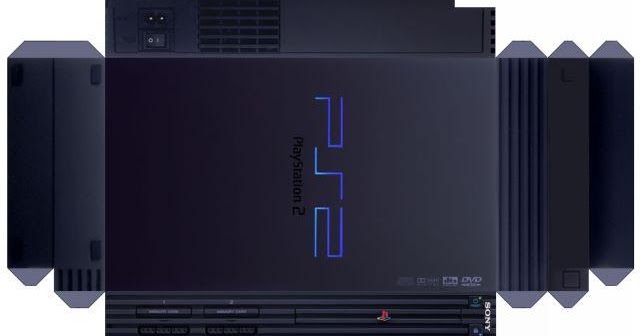 gamecube world: Papercraft FAT PS2