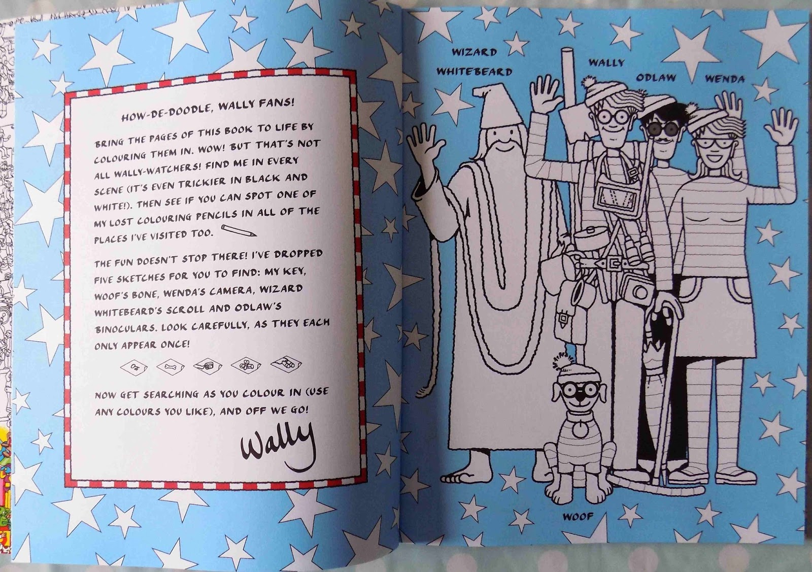 Madhouse Family Reviews: Where's Wally? activity and colouring books review