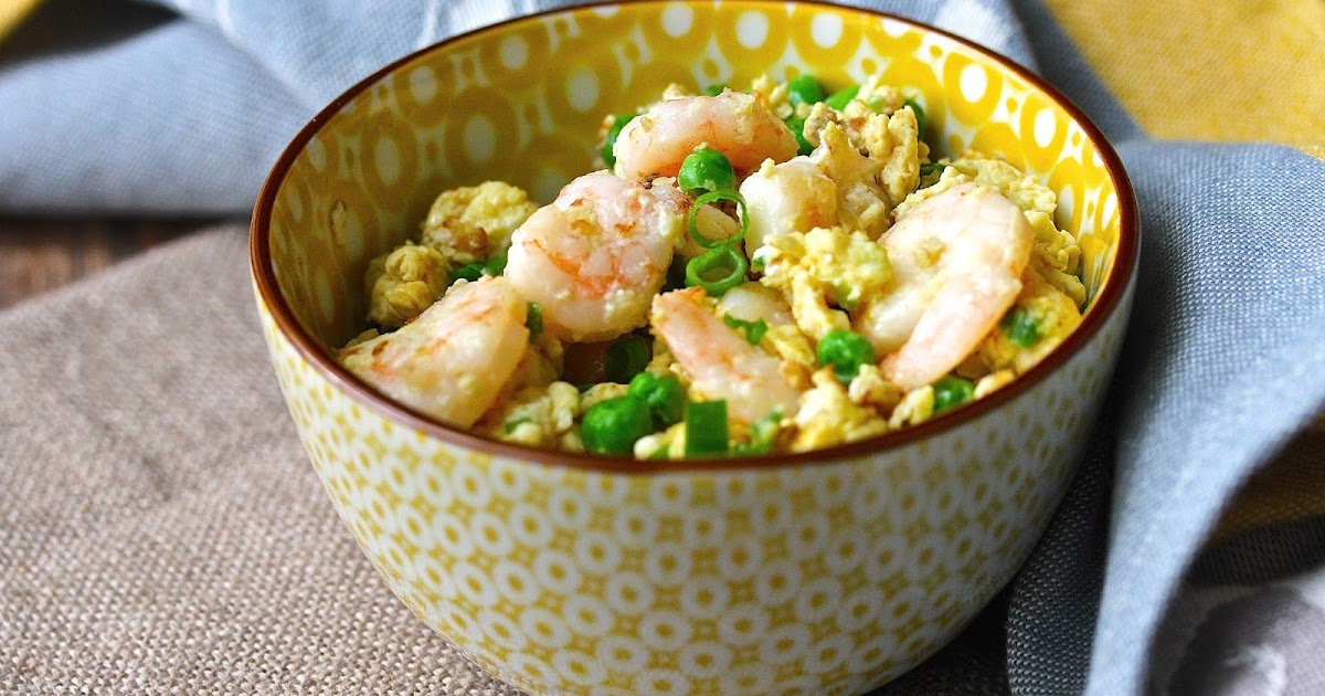 Stir-Fried Eggs with Velvet Shrimp | Wok Wednesdays | Karen's Kitchen ...