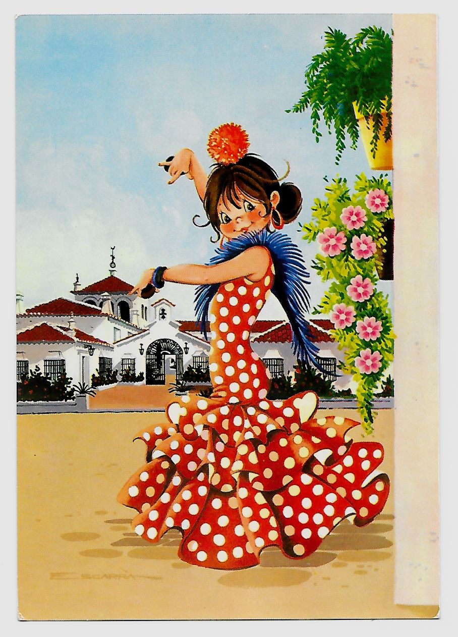 Dibujos de flamencas y gitanas - Blog de imágenes