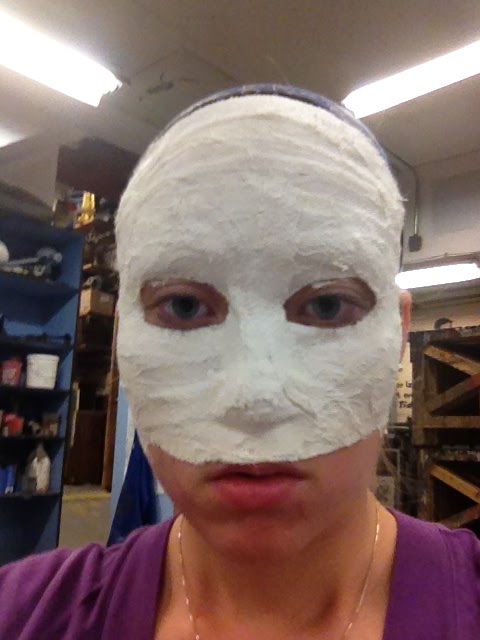 Masked, I Advance: Direct Plaster Mask