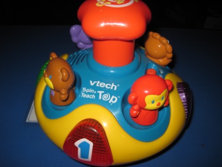 JuaiMurah: Vtech Spin N Teach Top