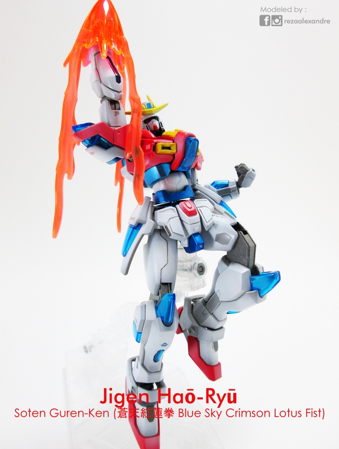 Custom Build: HGBF 1/144 Try Burning Gundam