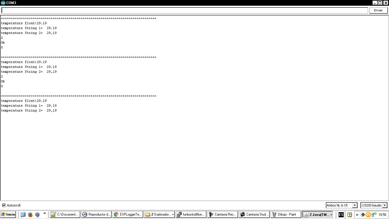 Prueba ESP8266 + DS18B20 Onewire + Google Speadsheets (Google Docs) – PDAControl