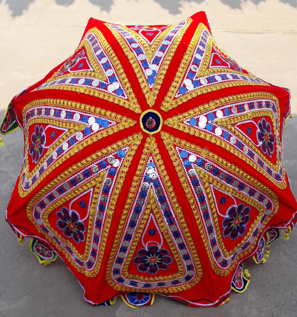 Indiacrafts Pipili Applique Umbrella Design & Price is Adorable for ...