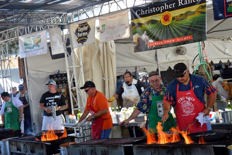 Capadia Designs: The Gilroy Garlic Festival