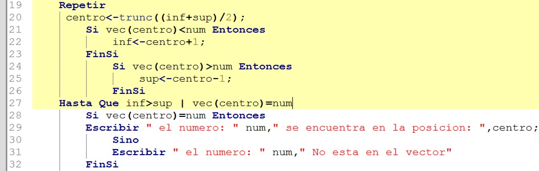 Búsqueda Binaria Iteractiva | Análisis de Algoritmos