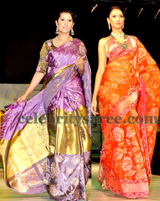 Designer Uppada Silk Sarees - Saree Blouse Patterns