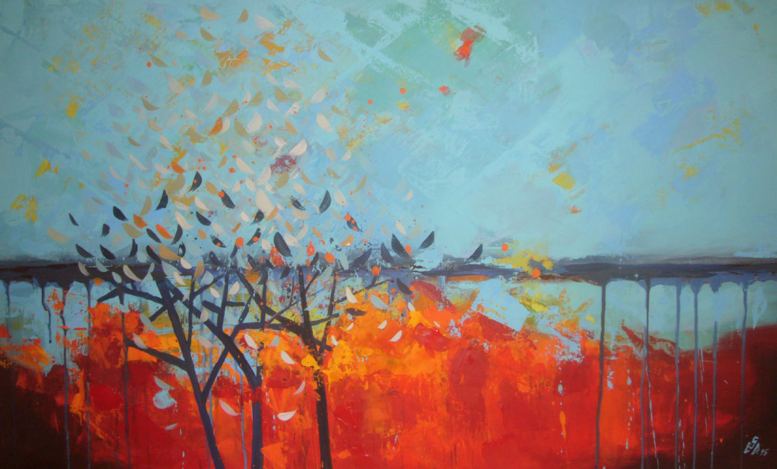 PICTURI CU PEISAJE: Peisaje abstracte