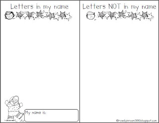 Classroom Freebies Too: Letters in your name!