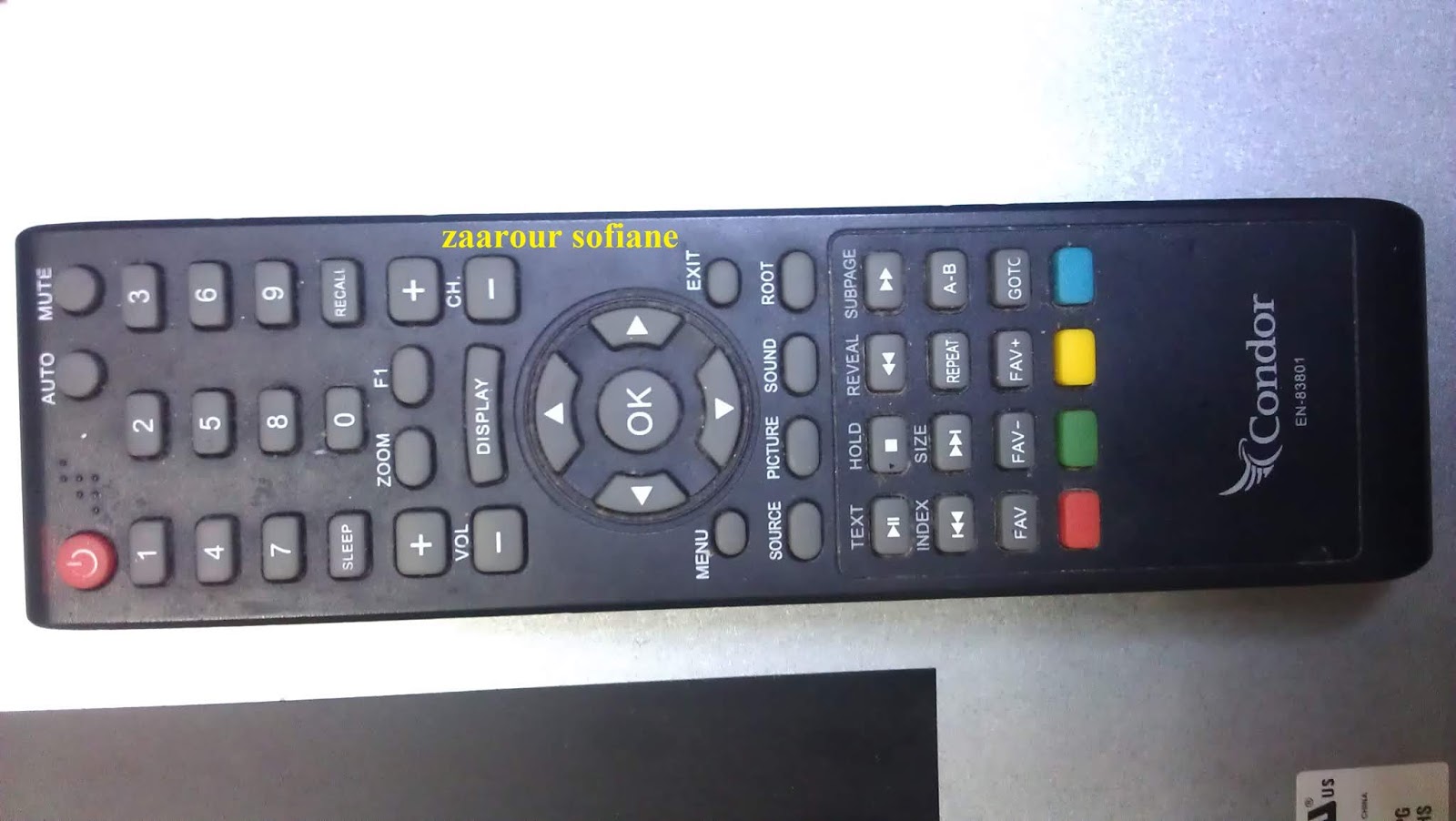 DVBSHD: Condor LEDN24D33_Châssis T.VST29.A3B